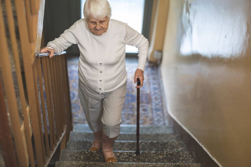 Early dementia warning sign often noticed when walking down stairs