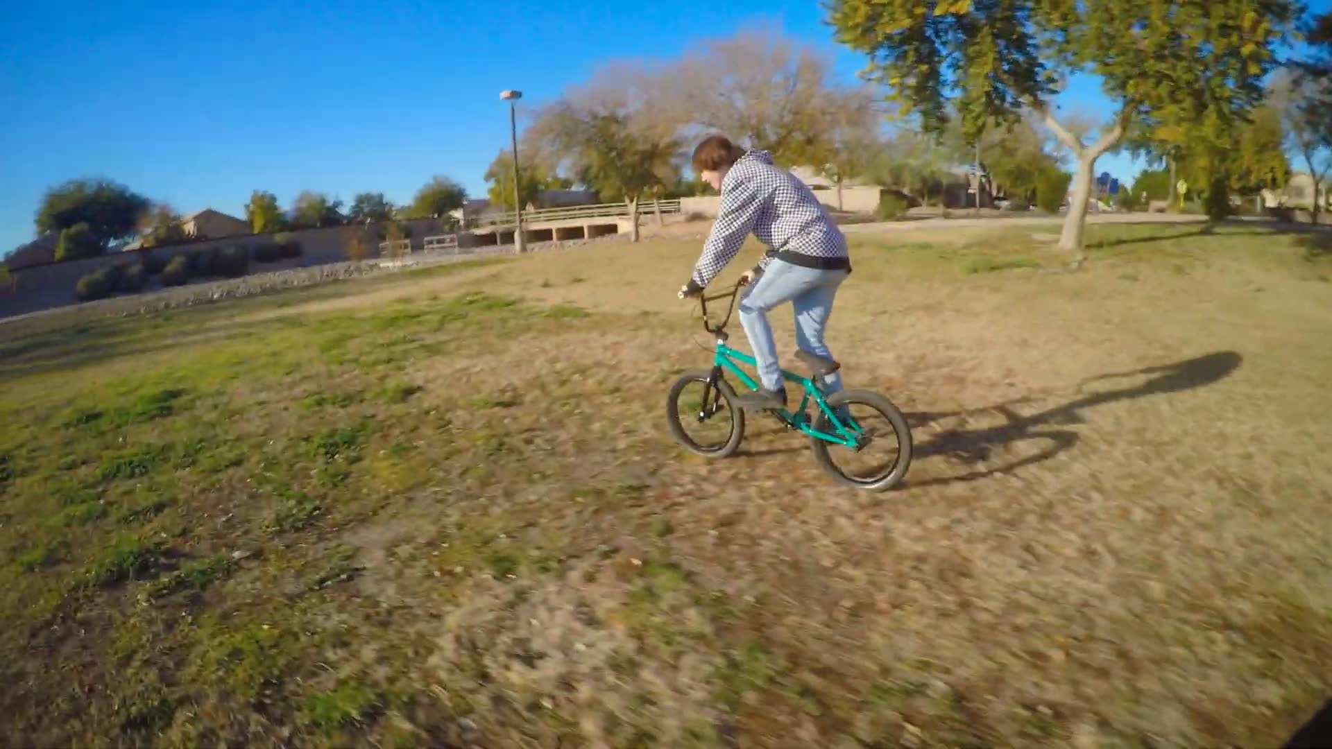 Extreme sports backflip instruction offer