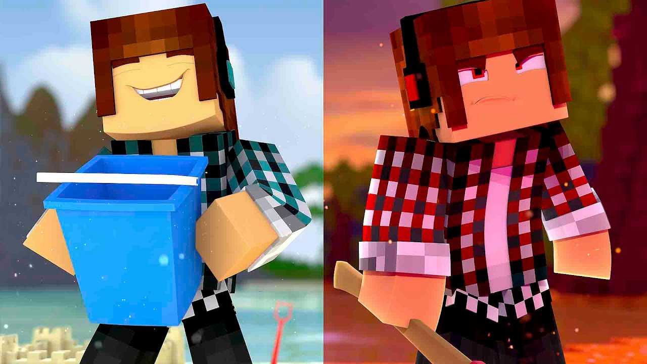 Minecraft: Reversos na praia! - (Mundo Reverso #03)