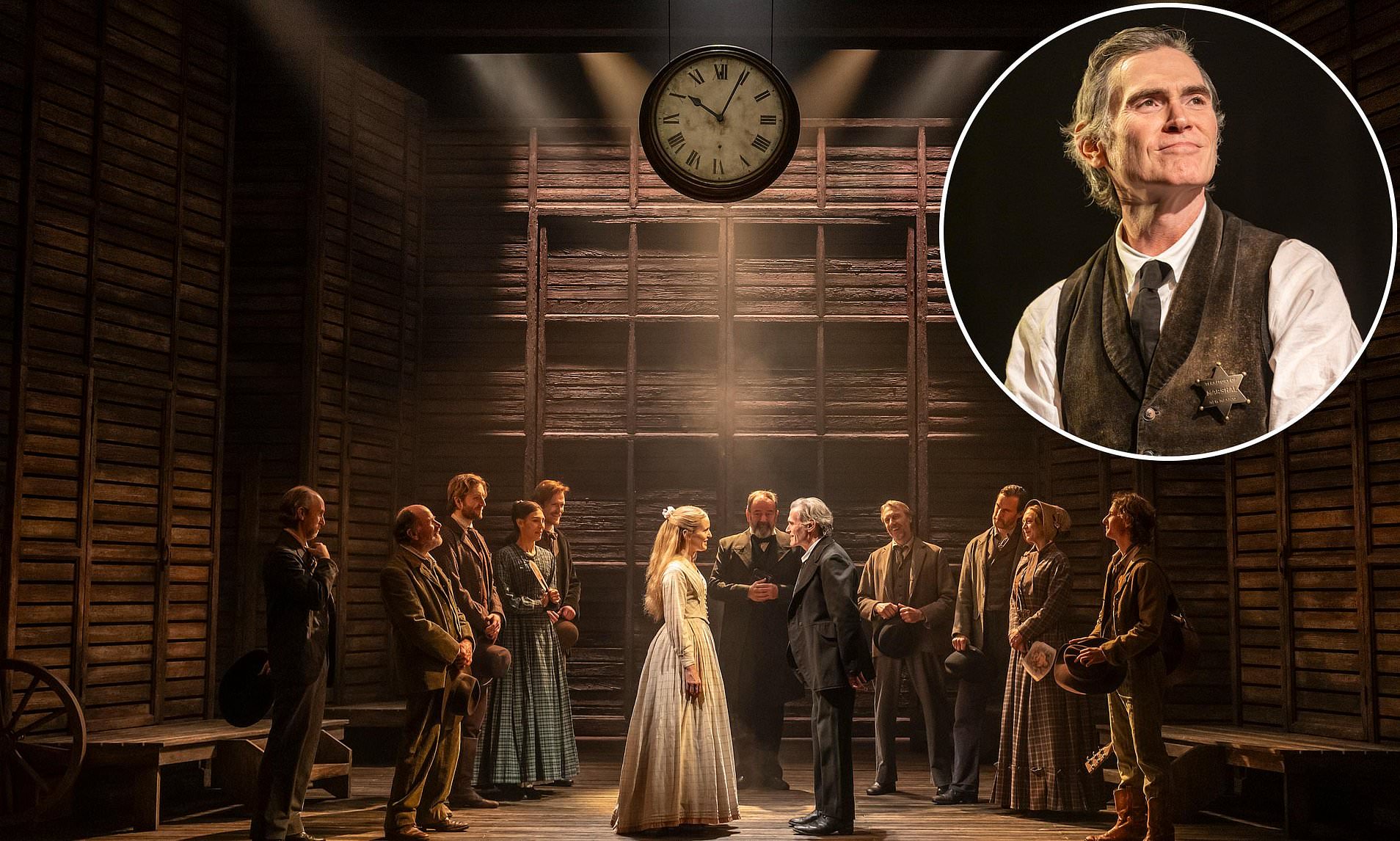 The sheriff is waiting. The villain is coming. But dramatic tension ...