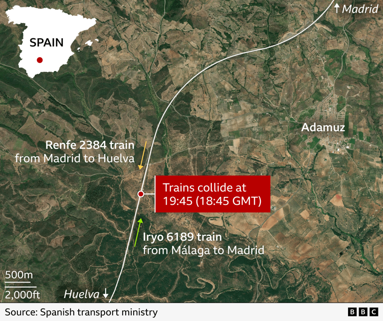 What we know about the Spain train crash