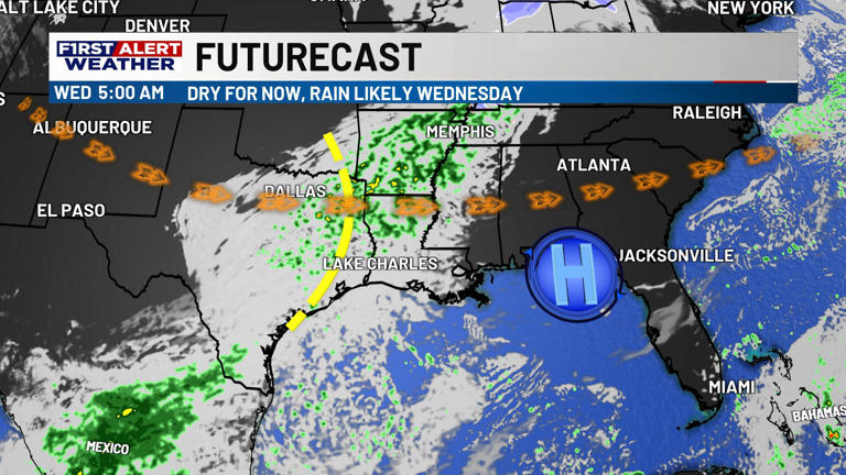 First alert forecast: A cold start this morning, tracking rain chances ...