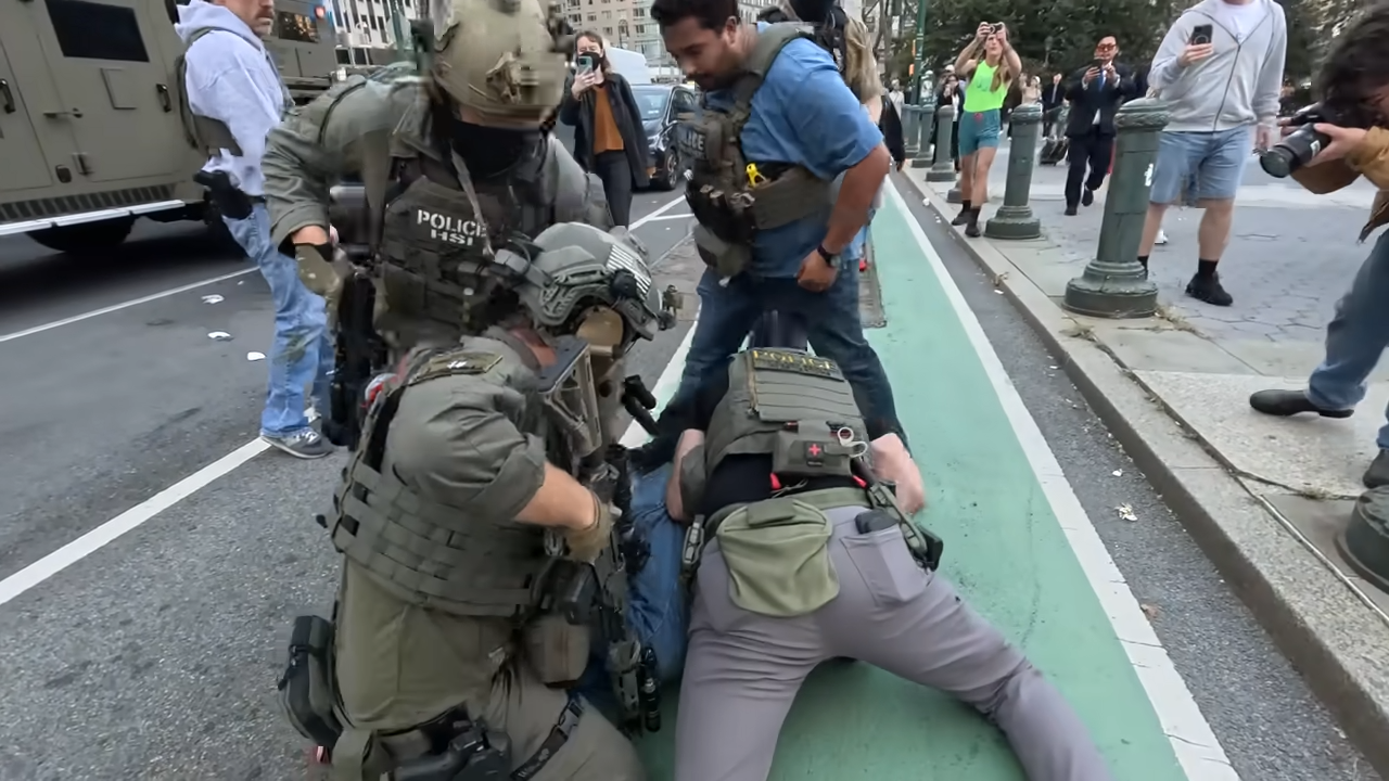 “They’re abducting people” words that set off chaos in NYC's protest ...