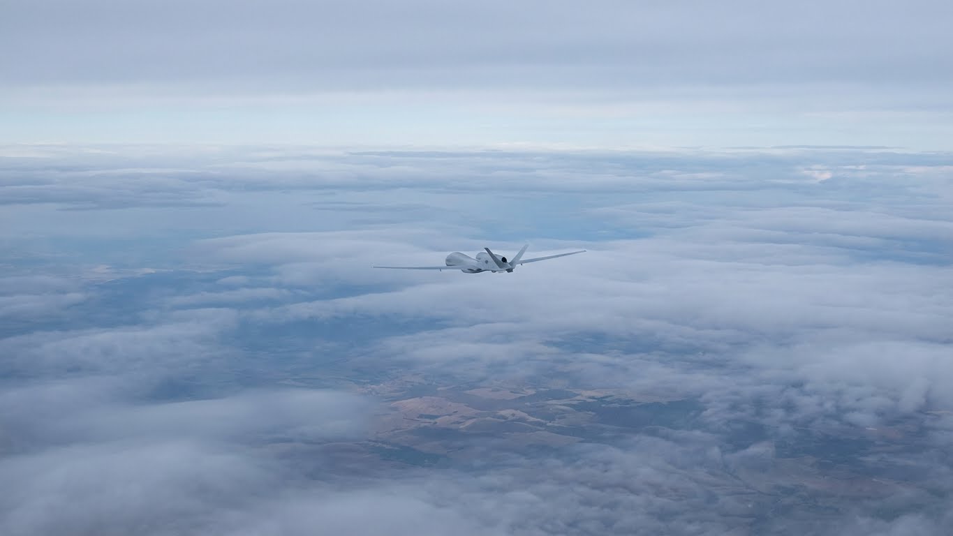 The Global Hawk drone that watches entire regions from above