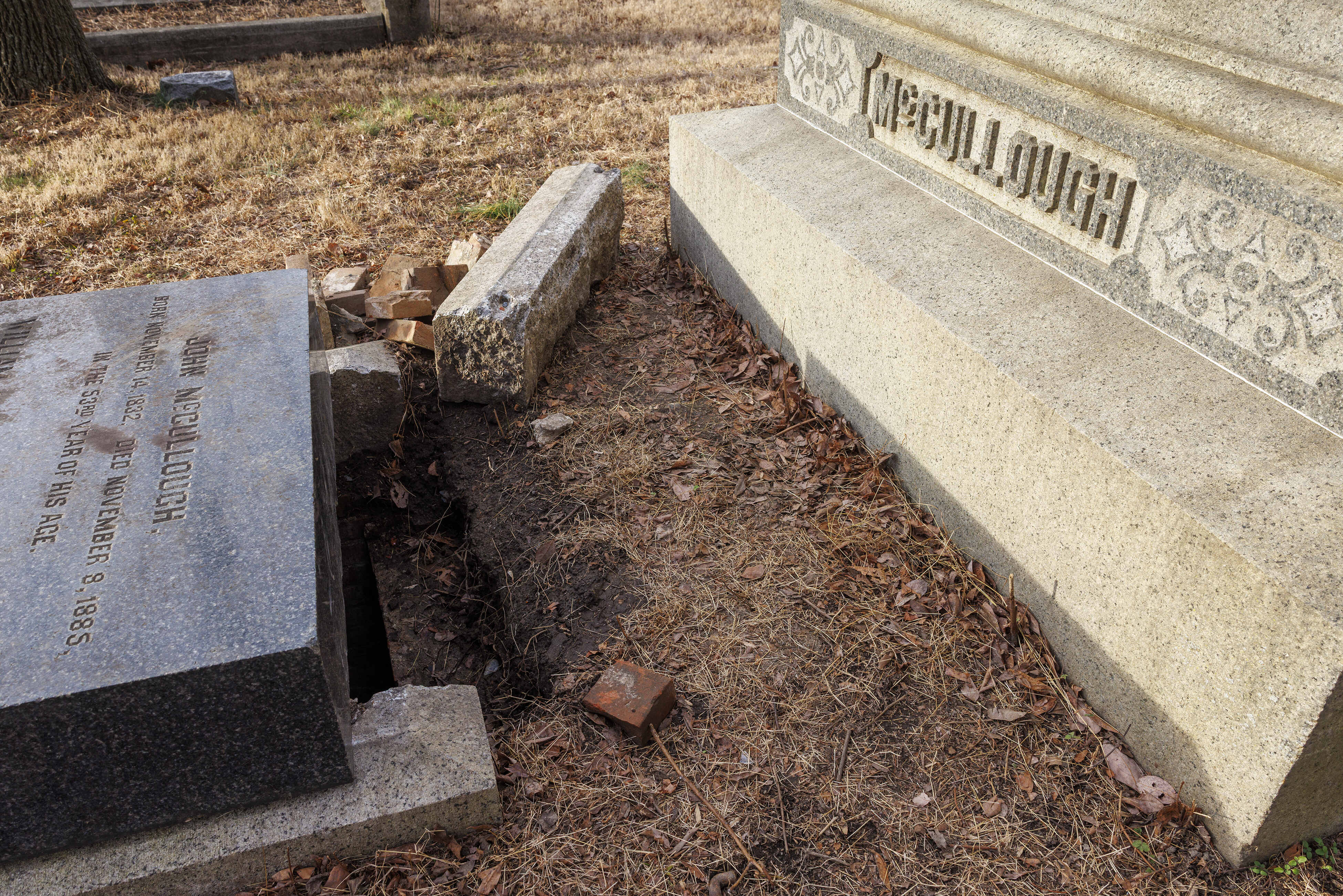 The theft of hundreds of remains from Mount Moriah Cemetery raises a ...