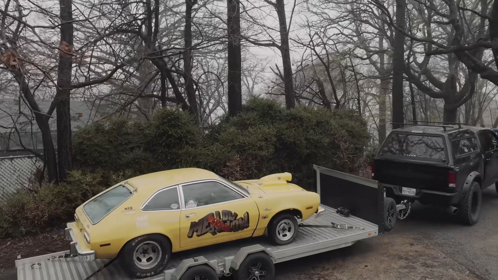 I picked up a mystery car and it had a boat motor in it