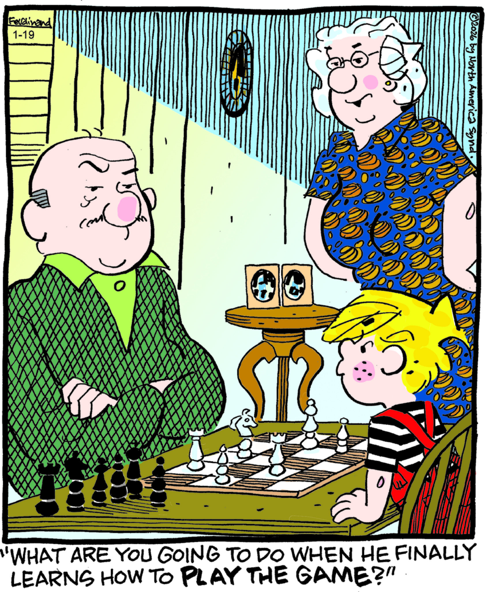 Dennis the Menace by H Ketcham, M Hamilton & R Ferdinand