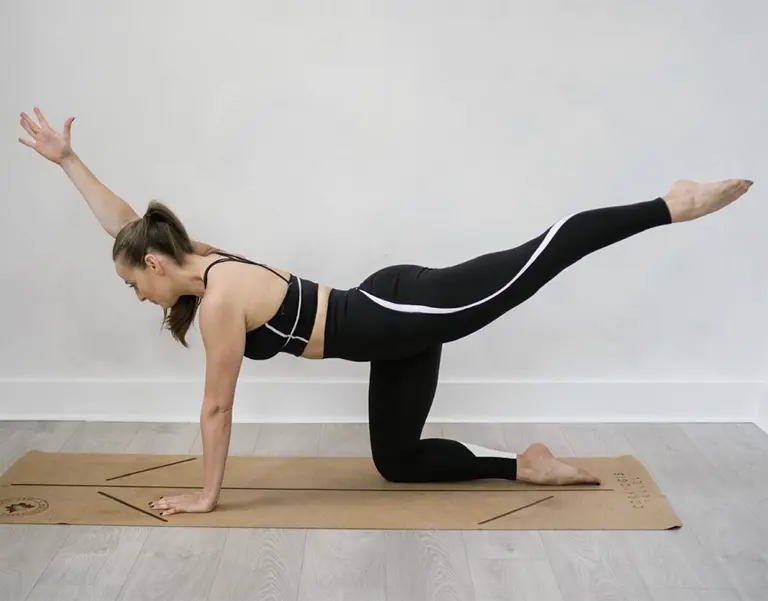 5-minute Pilates routine for daily movement, core strength & spinal health