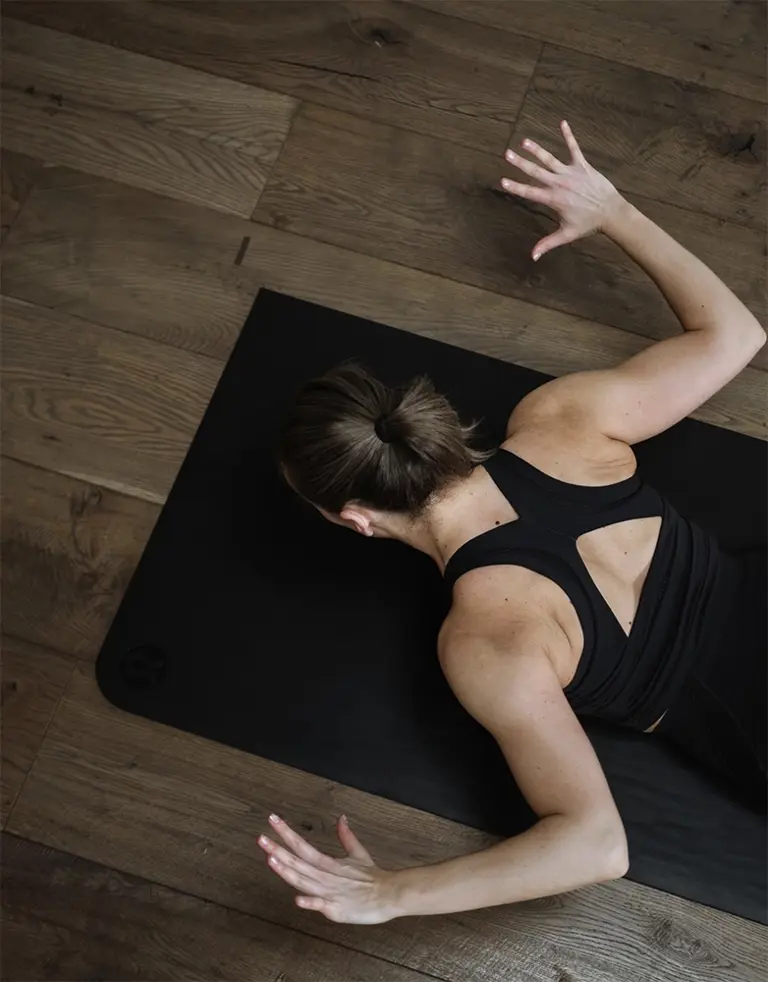 5-minute Pilates routine for daily movement, core strength & spinal health