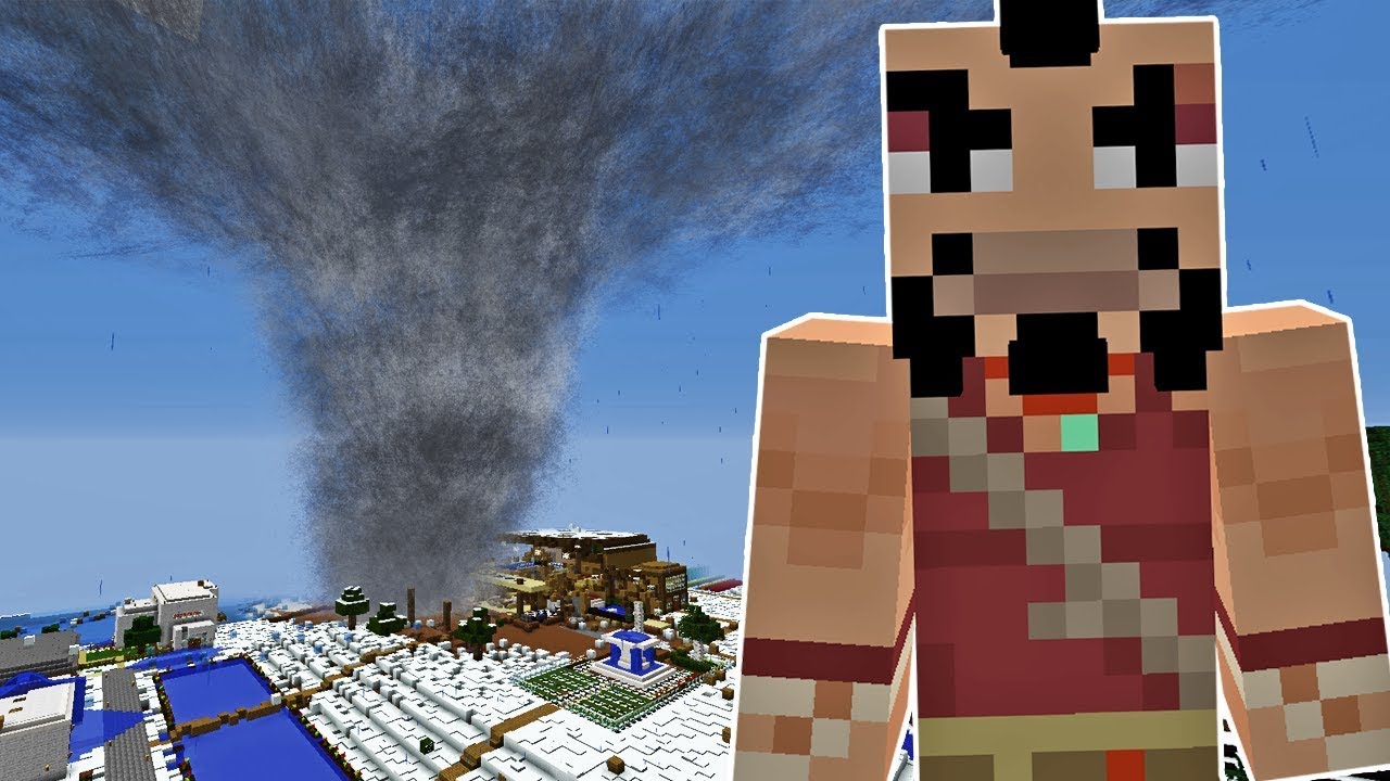 Eima Jolum’s tornado attack in custom Minecraft mod