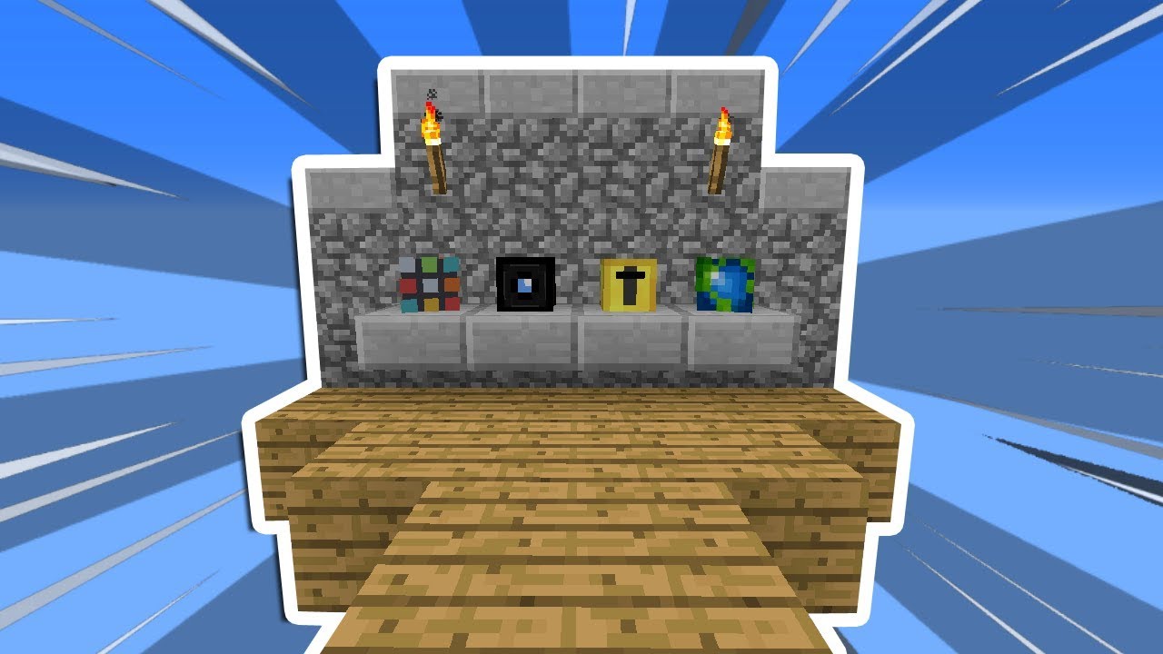 Minecraft Sky High series collecting player heads