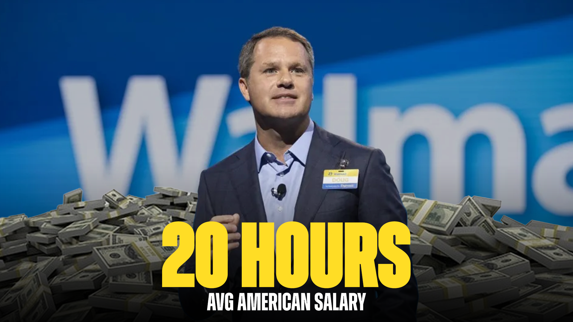 $905 Billion Worth Walmart’s CEO Makes an Average American’s Salary in ...