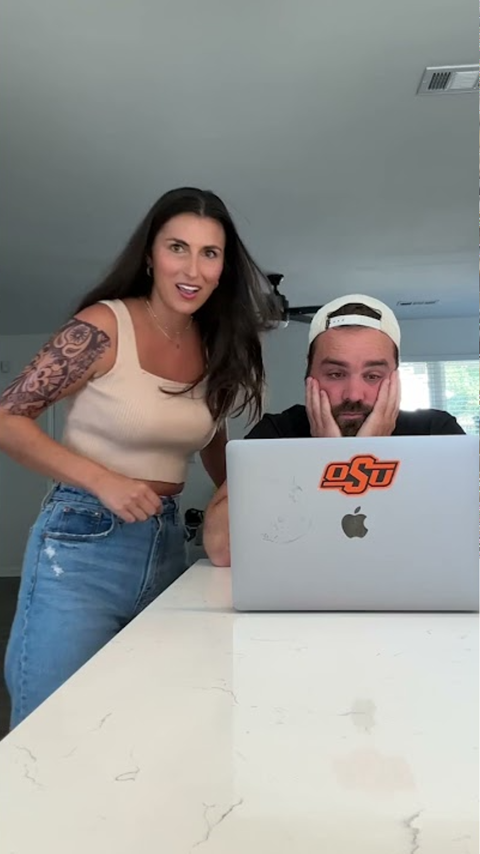 The tattoo prank that made my husband furious