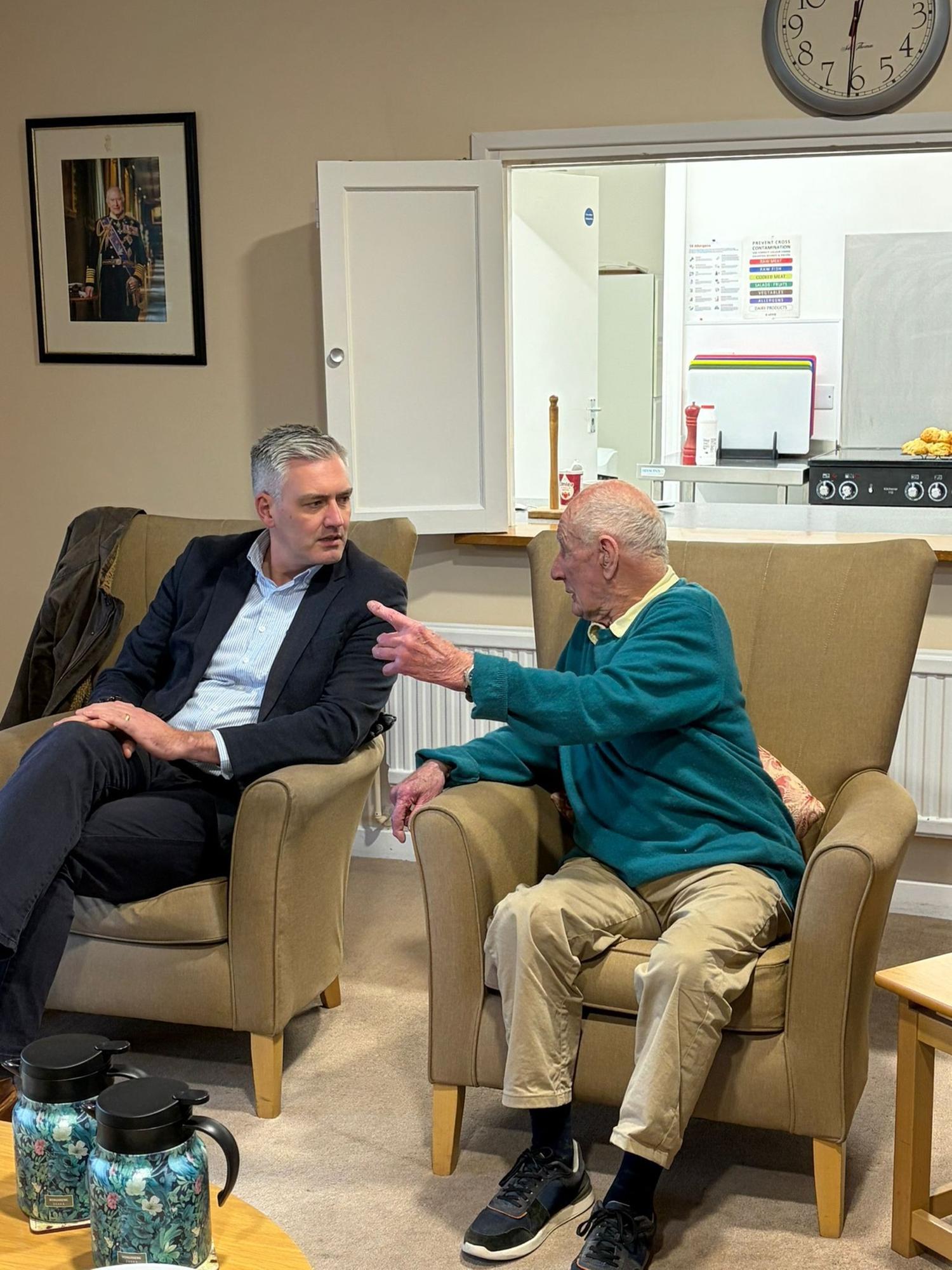 Residents pose “robust questions” to David Smith MP on visit to ...