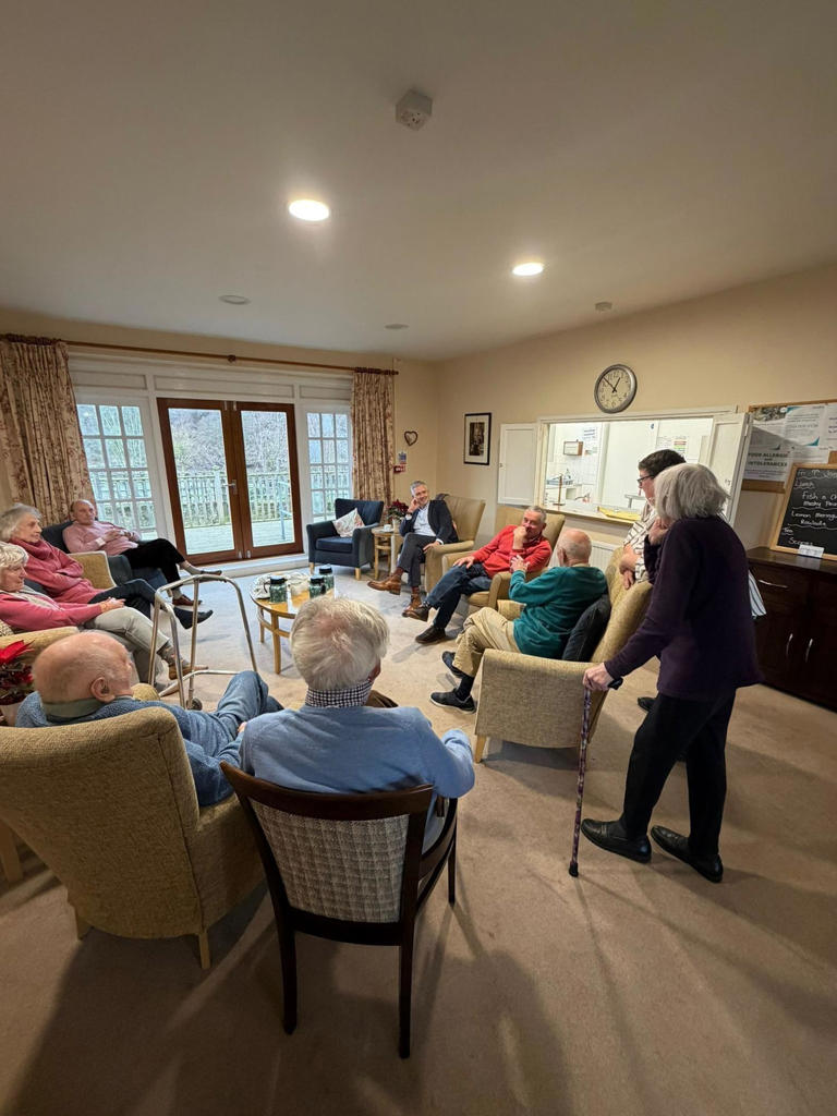 Residents pose “robust questions” to David Smith MP on visit to ...