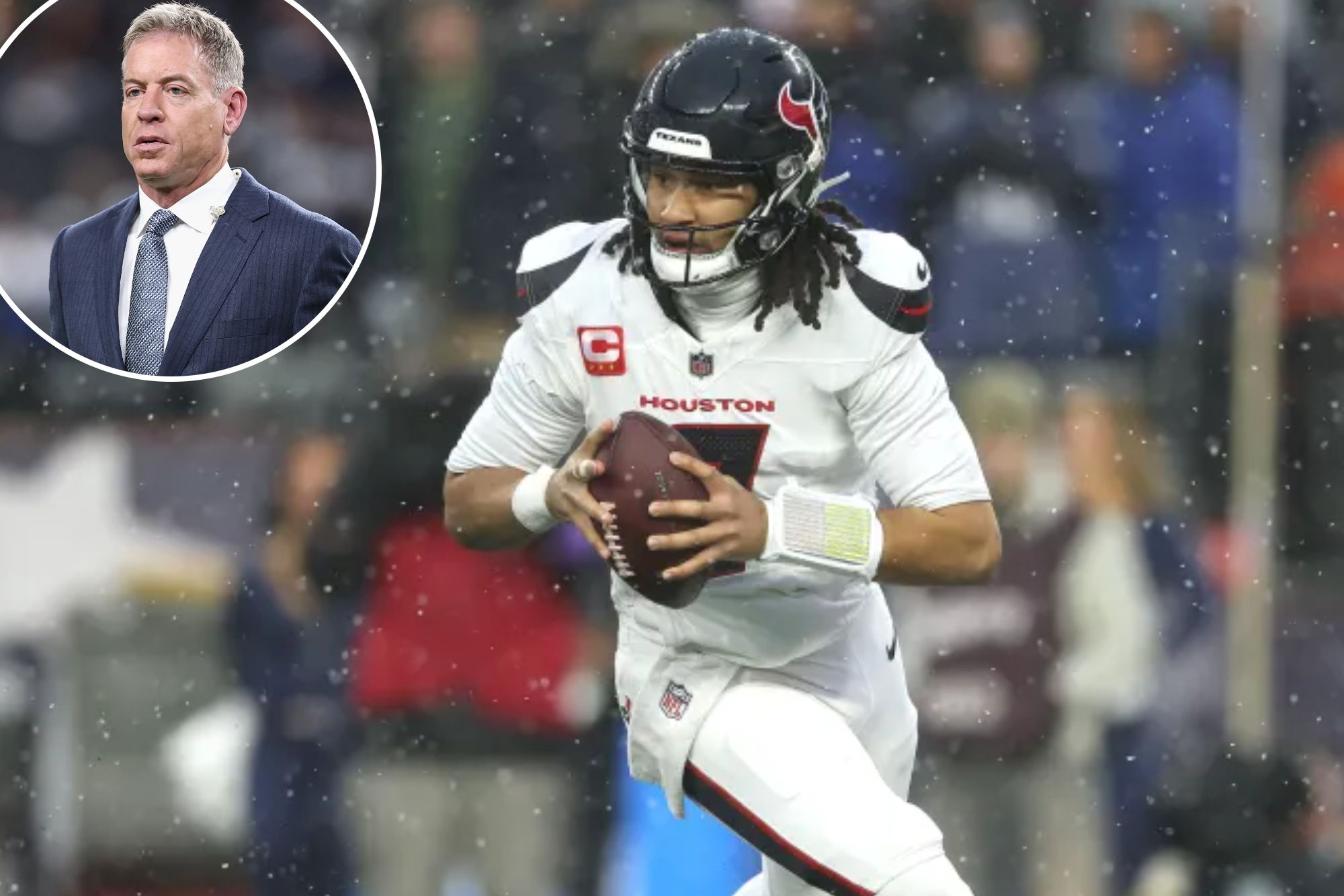 Troy Aikman paints harsh reality for CJ Stroud after interception ...