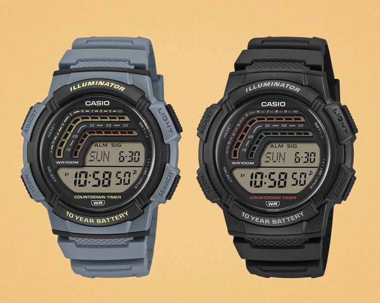 Casio’s retro sports watch gives G-Shock vibes at a tiny fraction of ...