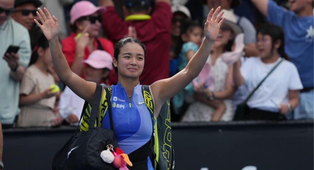 Alex Eala exits Australian Open singles in round 1; Swiatek, Gauff advance