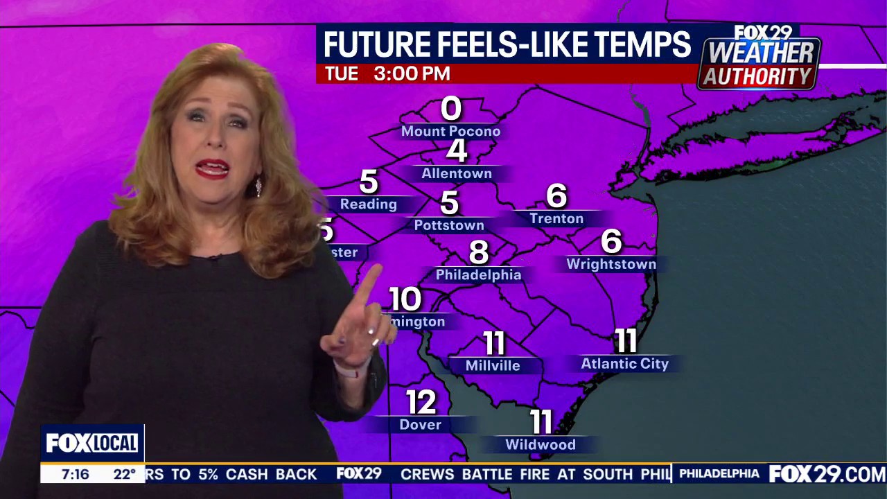 Weather Authority: Monday morning forecast