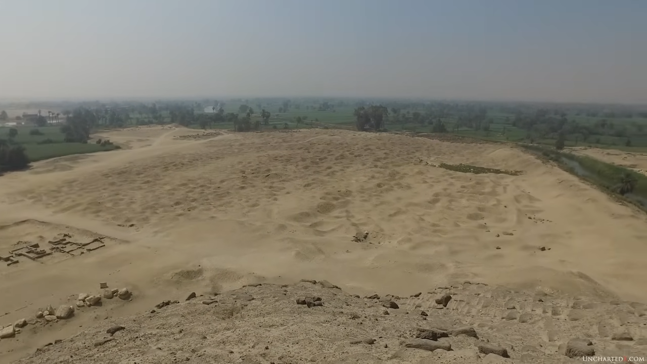 Scientists found the great lost labyrinth of Egypt hidden in the sand