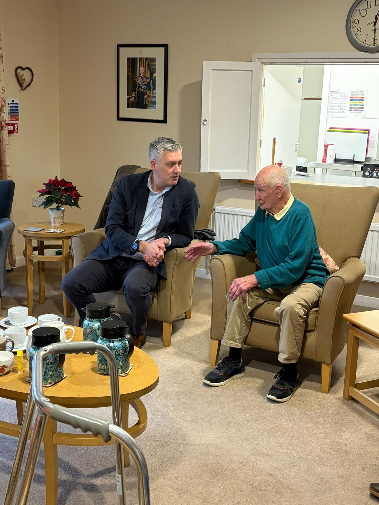 Residents pose “robust questions” to David Smith MP on visit to ...