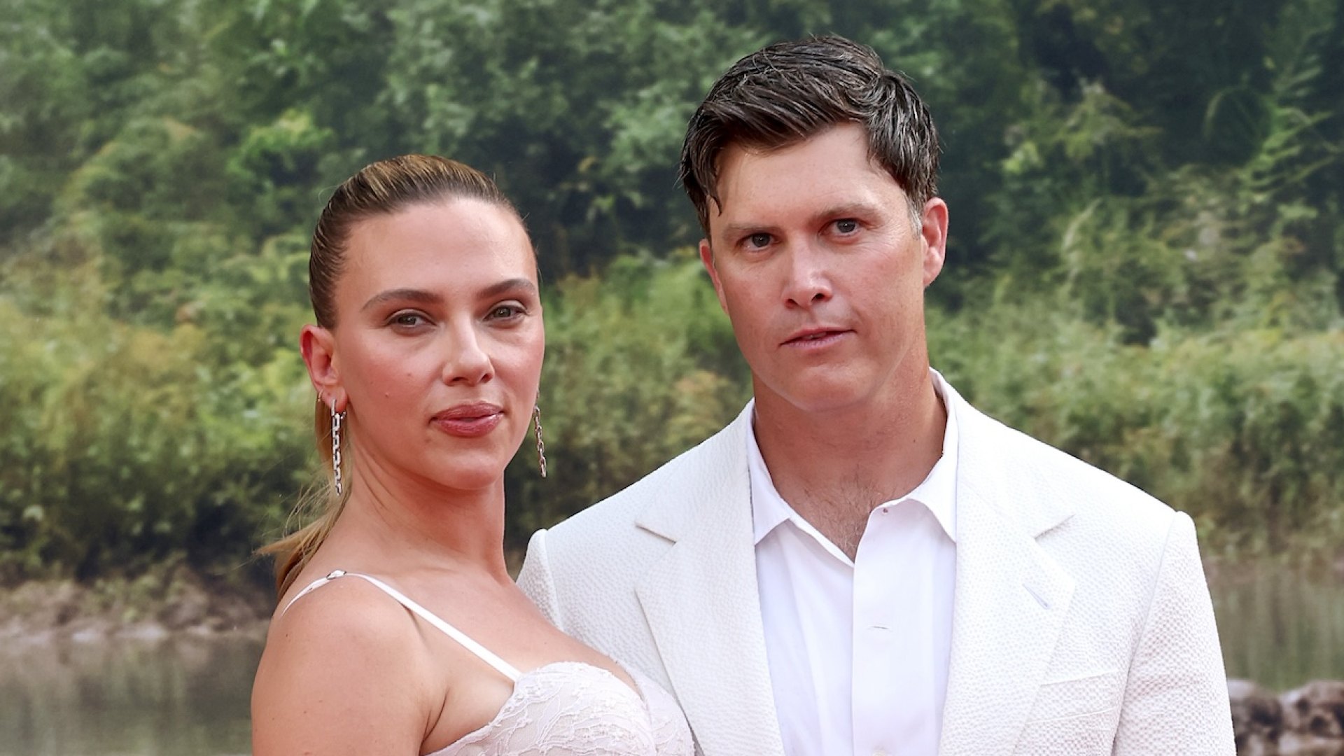 Colin Jost reacts to Scarlett Johansson's drop from top-grossing actor spot