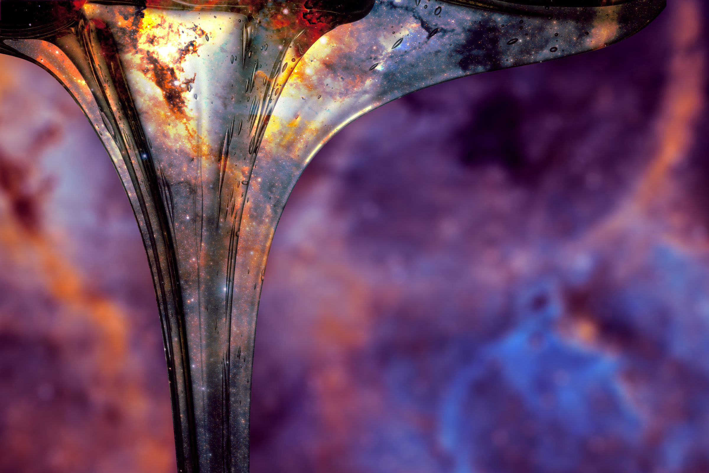 Outer space is a viscous fluid, new paper claims