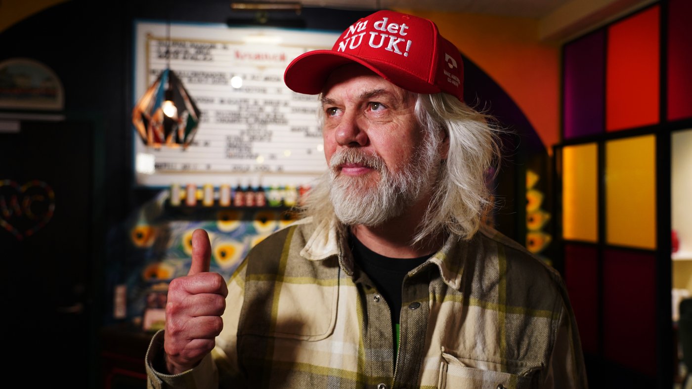 Pro-Greenland protesters mock Trump's MAGA slogan with 'Make America Go ...