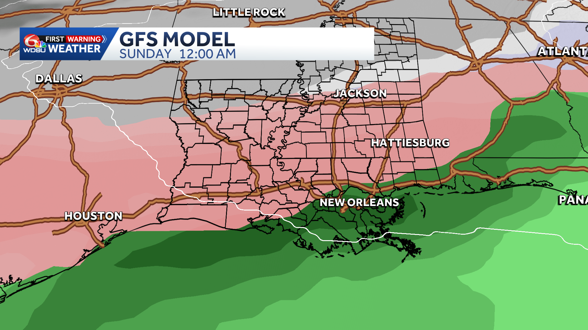Growing risk of a southern winter storm this weekend. Here's the latest