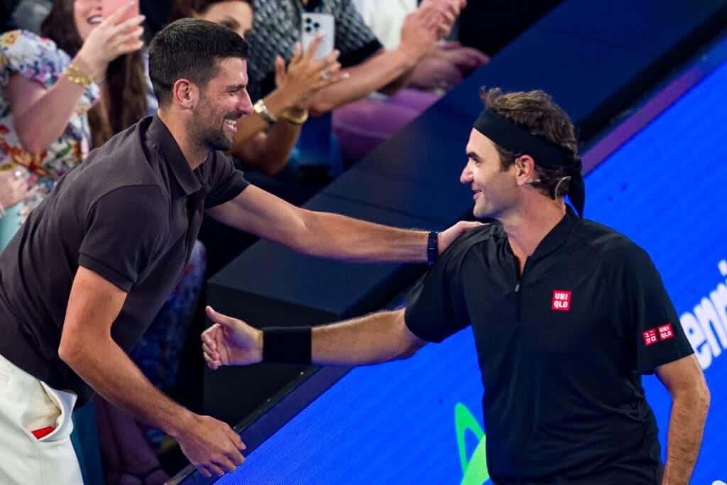 Novak Djokovic weighs in on Roger Federer’s level after Casper Ruud ...