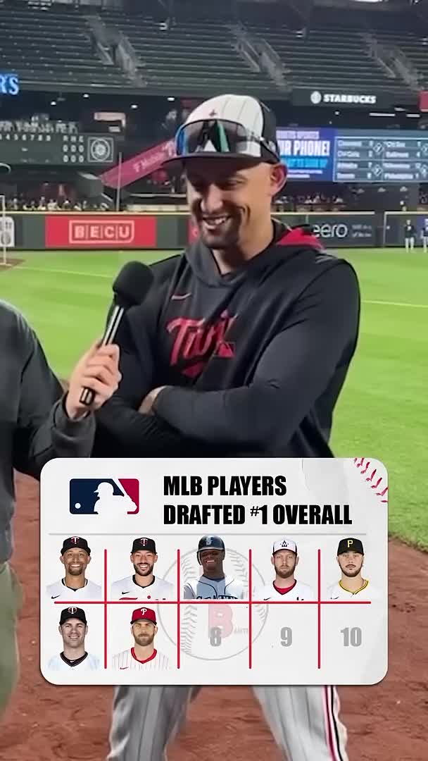 Can this MLB star name first overall draft picks? #mlb #baseball #trivia