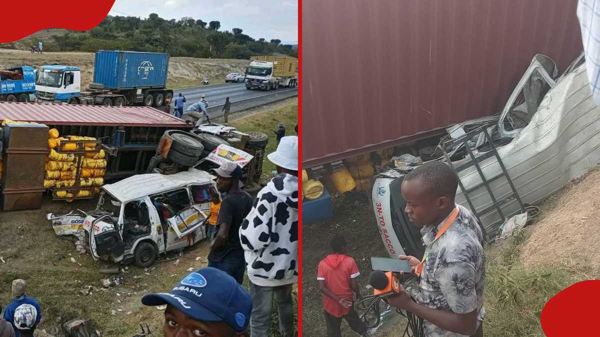 Kikopey accident: Several people feared dead after PSV matatu collided ...