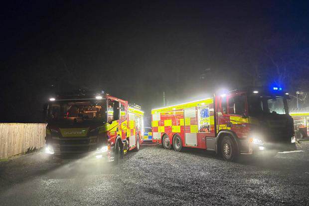 Fire which destroyed static caravan suspected as arson