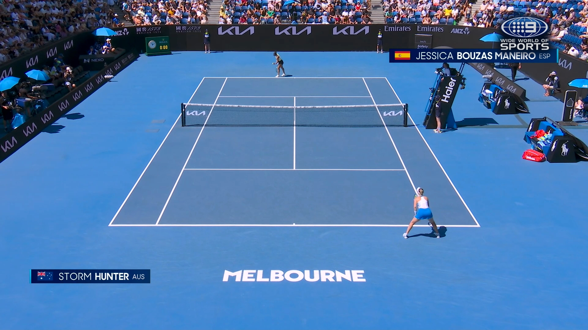 Australian Open highlights: Storm Hunter vs Jessica Bouzas Maneiro