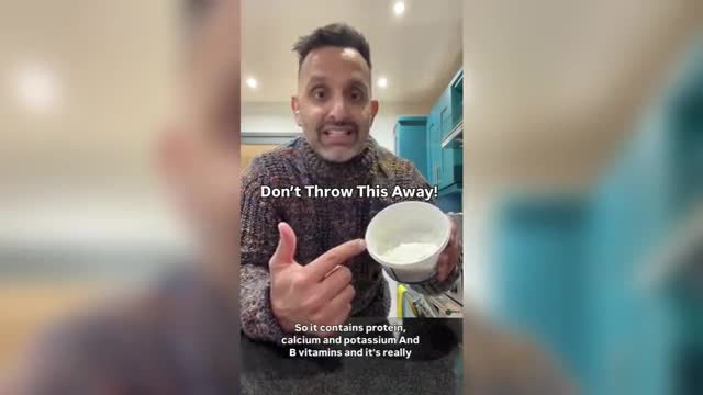 Doctor warns against pouring away this everyday food product