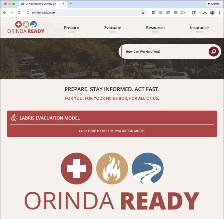 Orinda unveils wildfire preparedness website with info for residents in ...