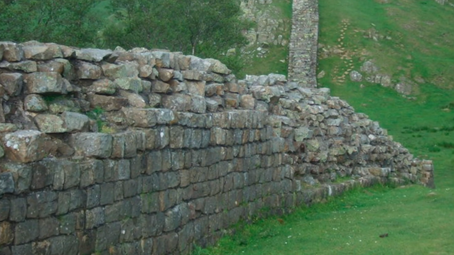 Romans built this wall to stop the north - and it still stands 2,000 ...
