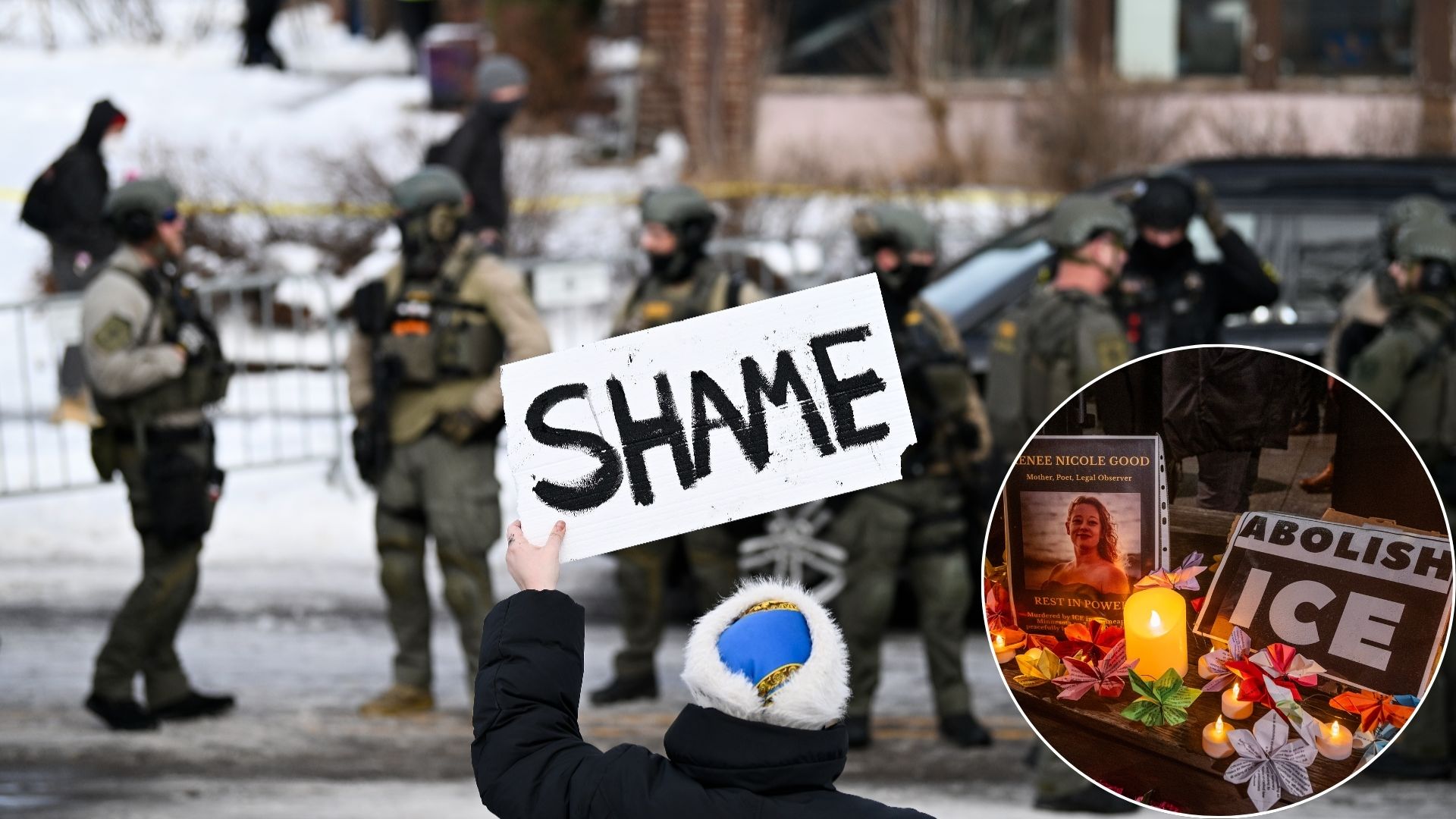 L’agent de ICE qui a abattu Renee Good remercie ses donateurs