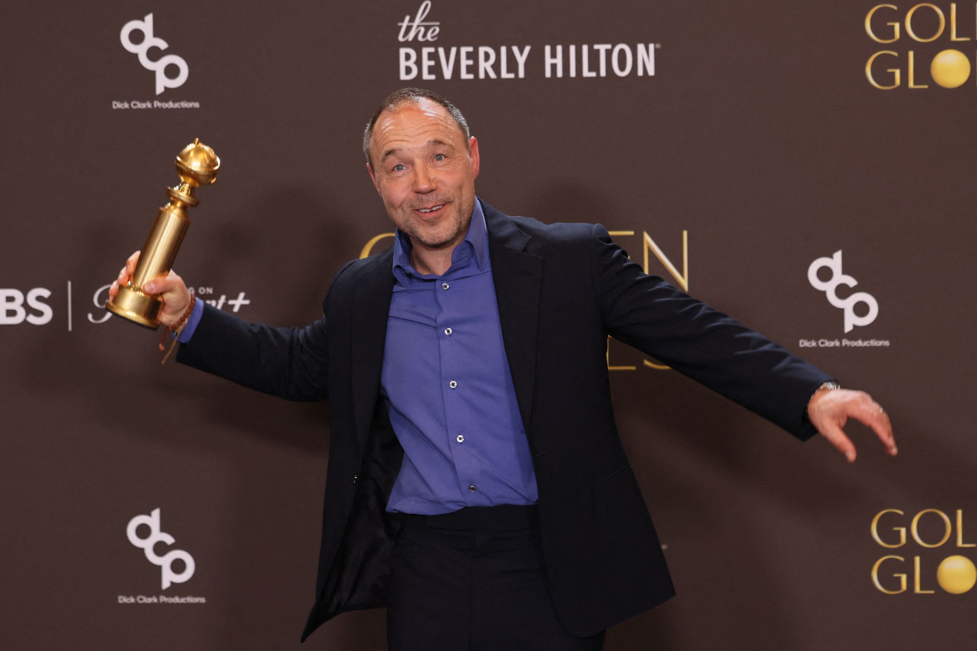 Stephen Graham reveals he lost his Adolescence Golden Globe at airport