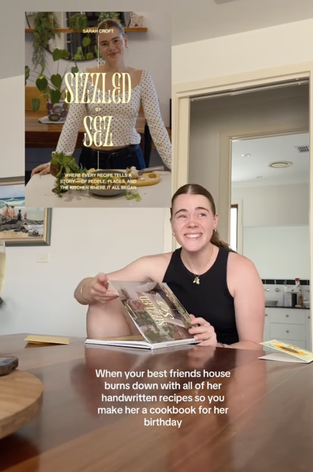 A woman lost her handwritten recipes in a fire, so her best friend made ...