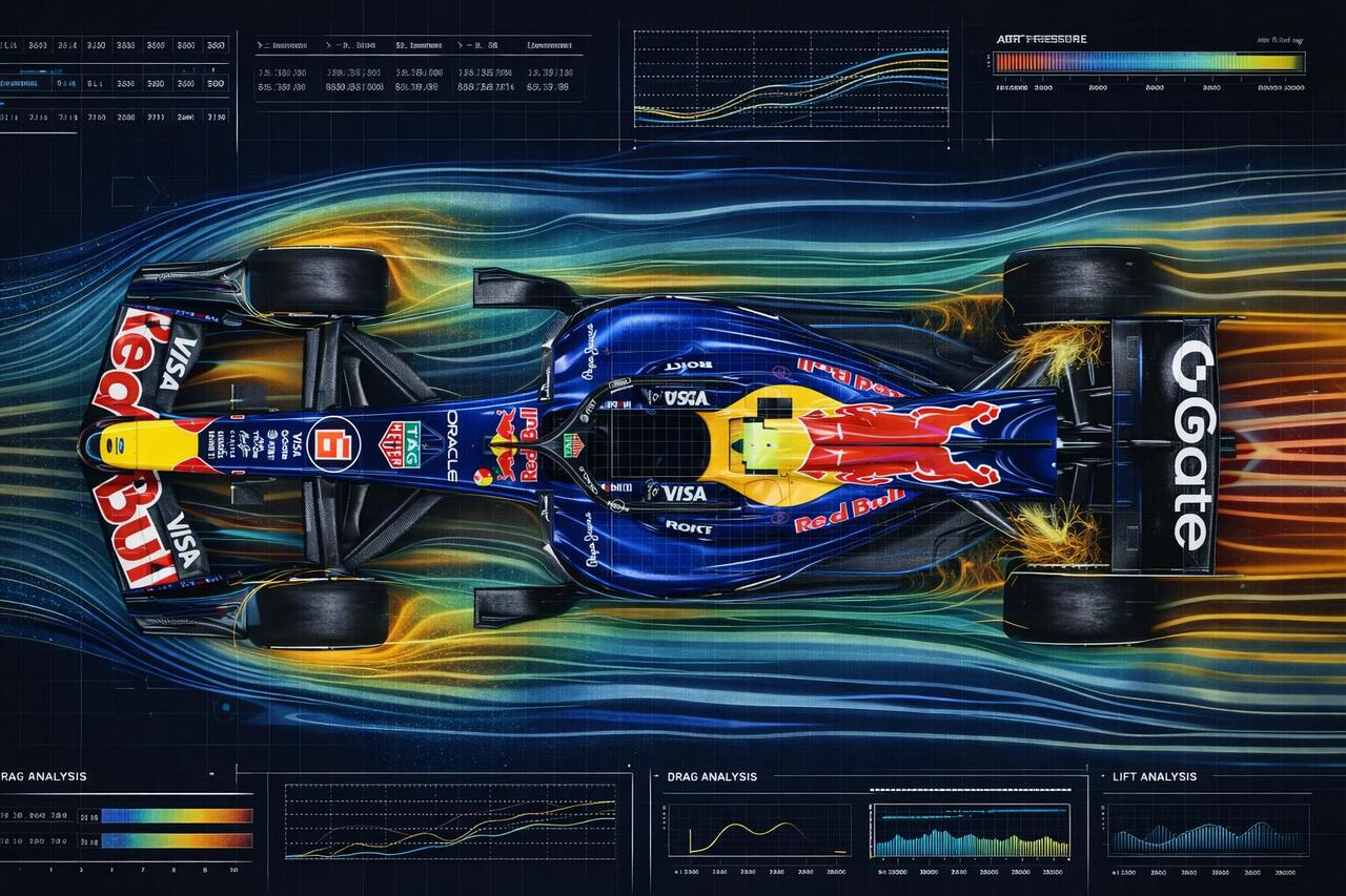 Red Bull RB22: dove lavoreranno i team F1 per dominare l'aerodinamica ...