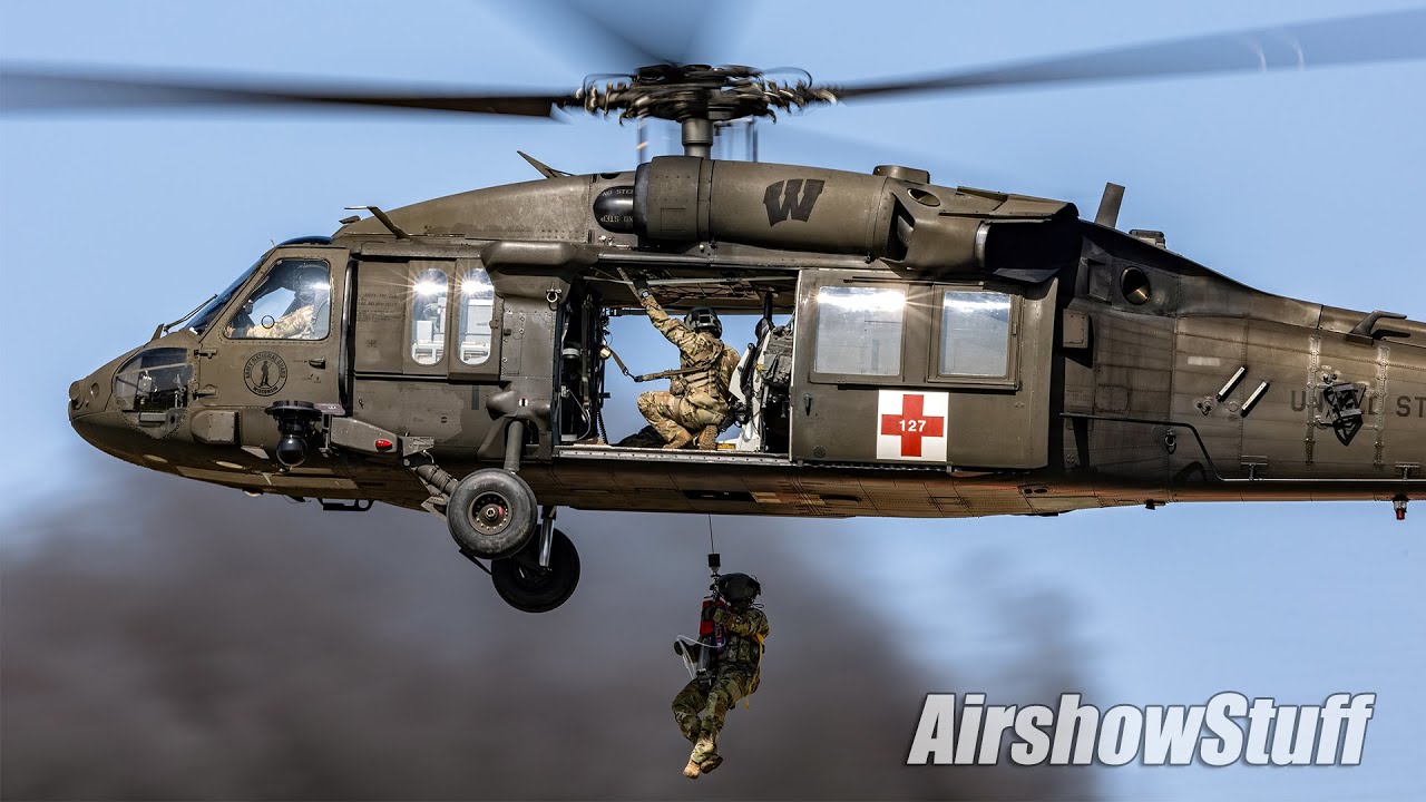 How the sky and ground came together in one jaw-dropping military display