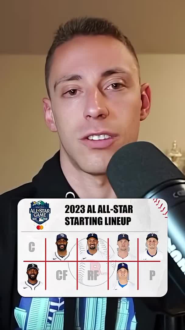 Can we remember the 2023 American League All-Star starting lineup? #mlb ...
