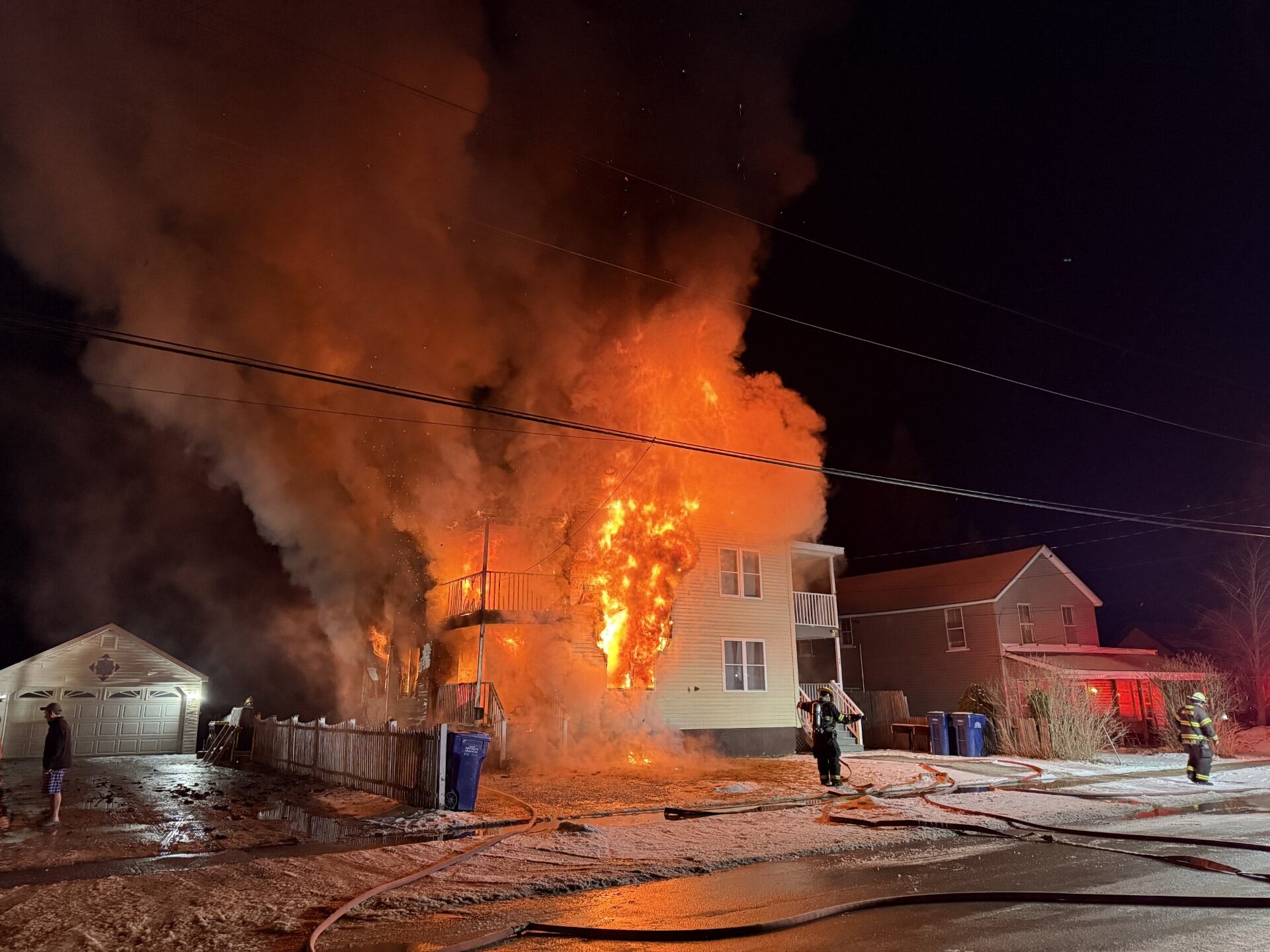 Swanton home damaged in fire