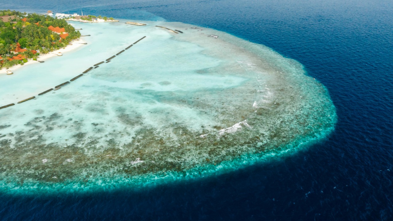 NASA spots ocean turning bizarre colors around remote islands