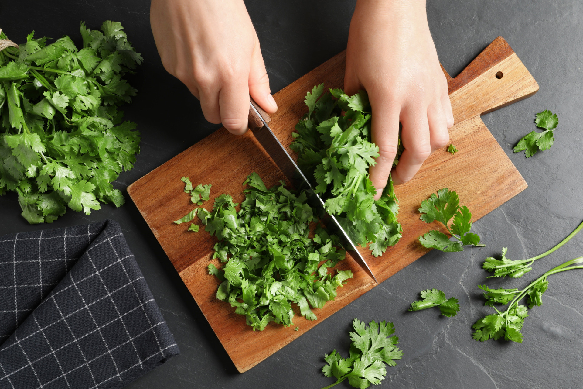 Why does cilantro taste like soap to some people?