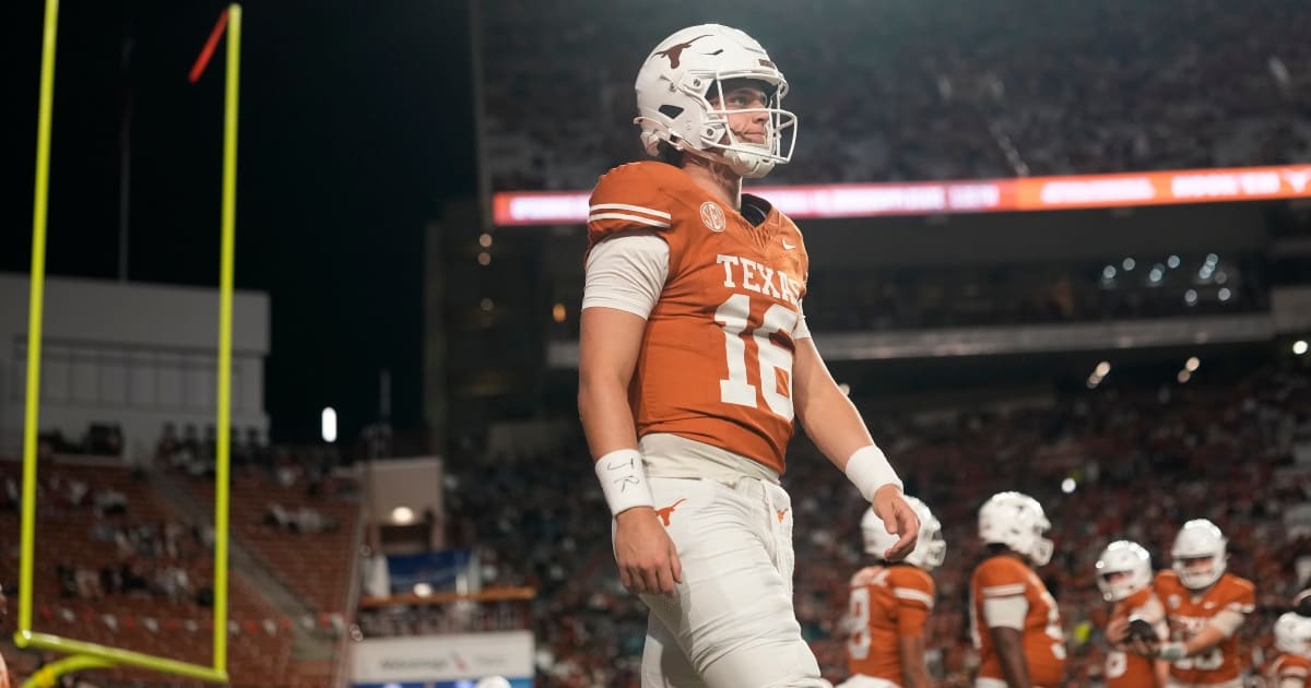 Texas ranked No. 3 in On3’s 2026 way-too-early top 25