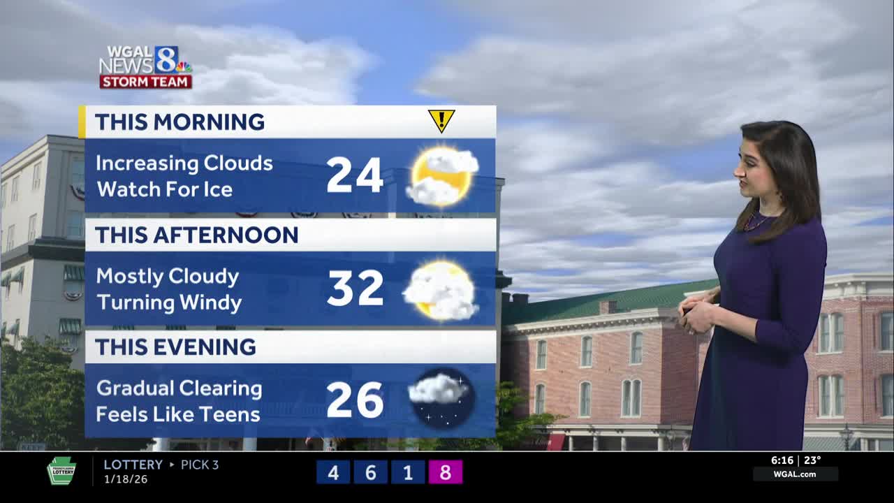 Black ice this morning; below-zero wind chills Tuesday morning in south ...