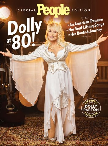 Dolly Parton surprised with a live bagpipe player for 80th birthday ...