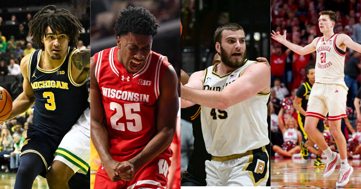 Big Ten basketball power rankings: Who’s on top between Purdue ...